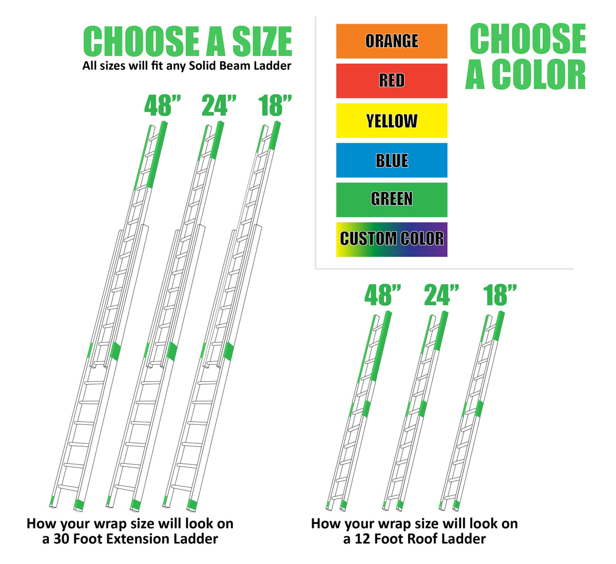 Ladder Wraps - Firehouse Pride