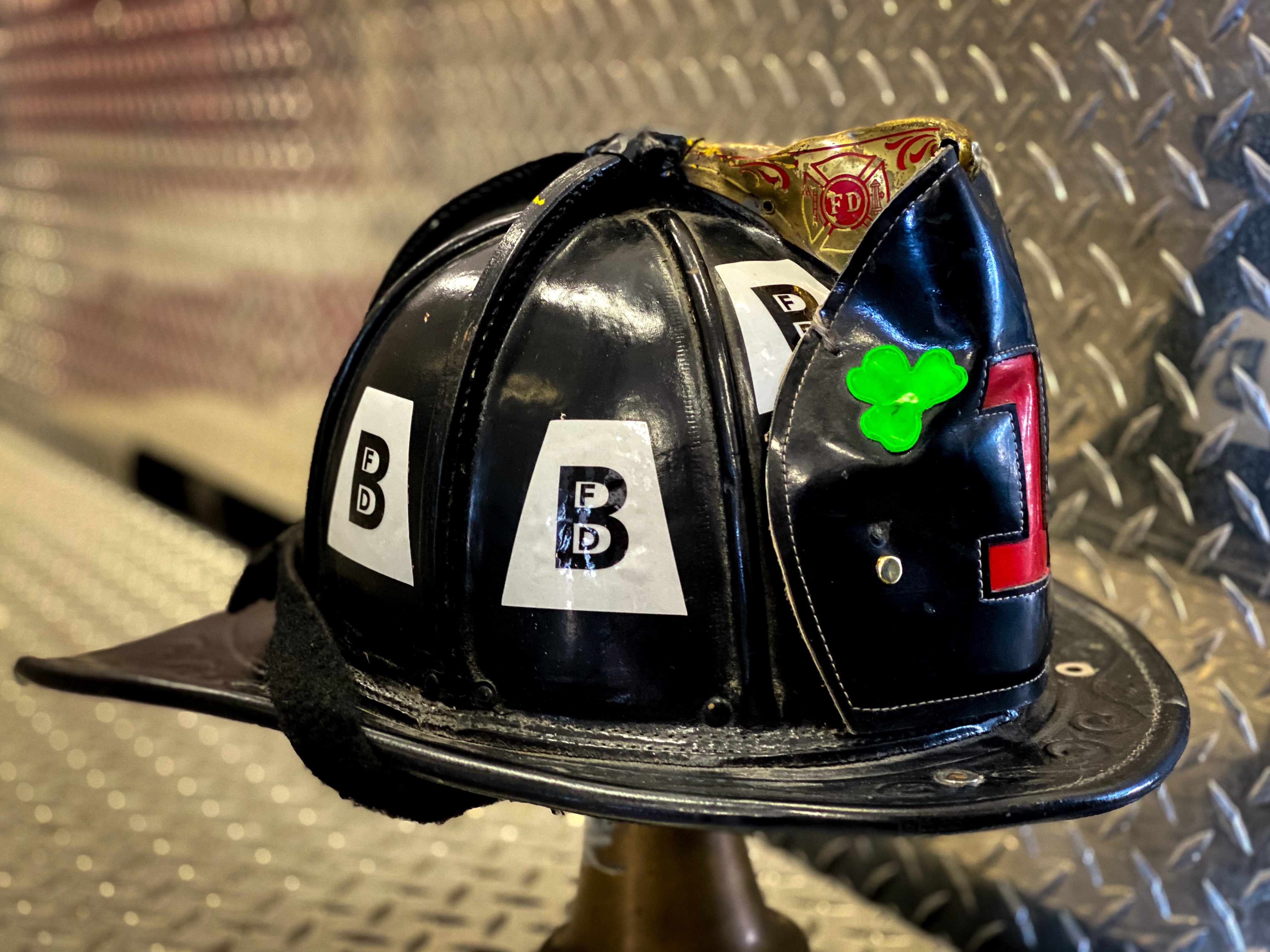 Fire Helmet Tetrahedrons 3M Tetrahedrons Fire Helmet Reflective